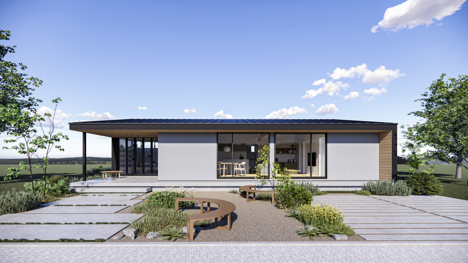 YUIE PROJECTの第二弾商品私らしいを”つくる”アトリエのある平屋「YUIE ATELIER」を発売 | 住宅フランチャイズを展開する ...